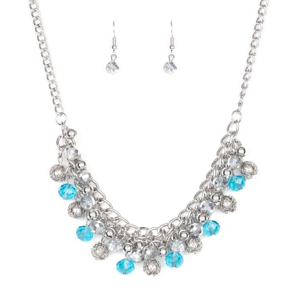 paparazzi | Jewelry | Paparazzi Party Spree Blue | Poshmark